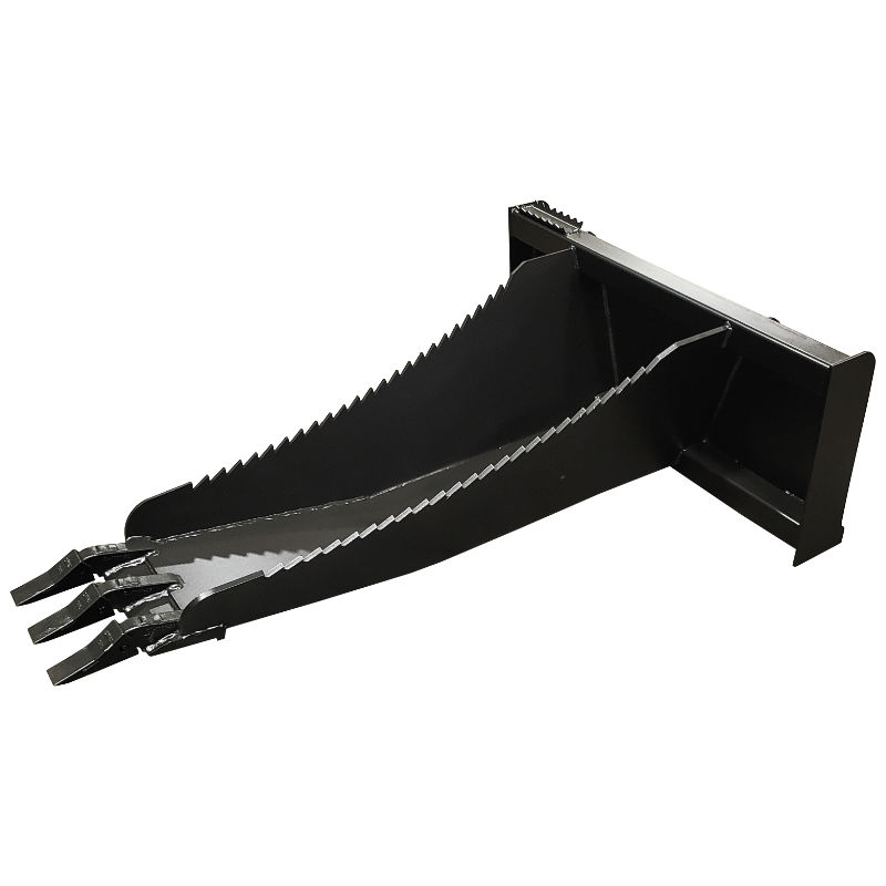 Stump Bucket - Skid Steer Attachments - A-Train Auto